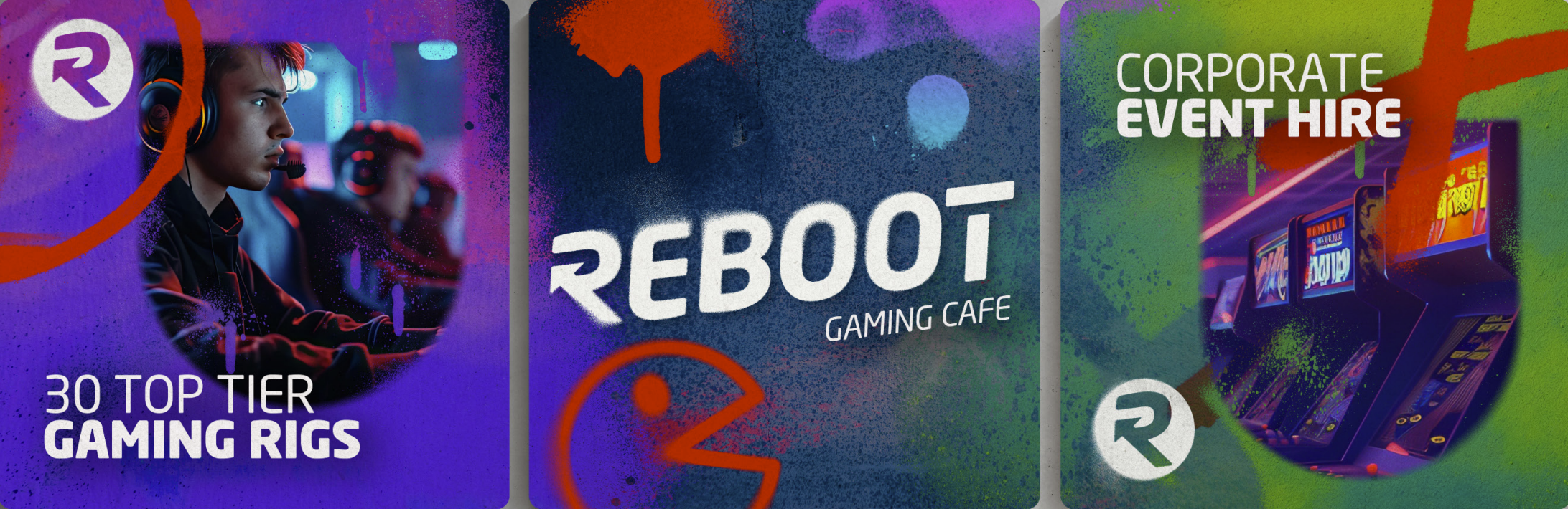 Corporate Booking Reboot Gaming Cafe